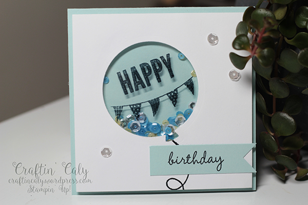 Celebrate Today Shaker & Explosion Card – Caly Person