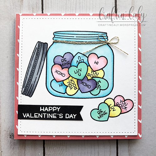 Conversation Hearts in a Jar – Caly Person