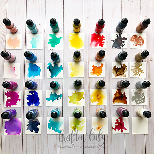 Ink Swatches & Lil’ Inker Designs – Caly Person
