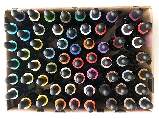 Swatching Reinker Bottles – Caly Person