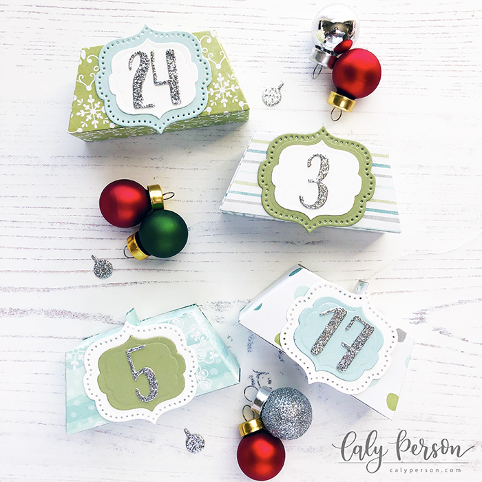 Spellbinders – November Large Die Kit of the Month – Advent – Caly Person