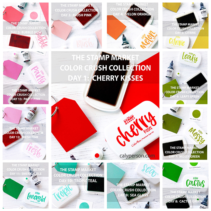 The Stamp Market – Color Release Blog Hop – Caly Person