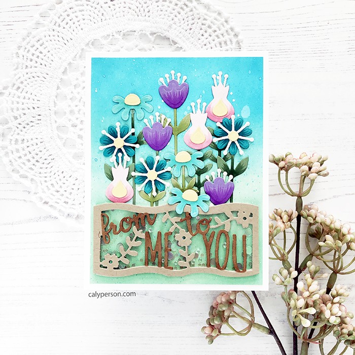 Spellbinders – Pop Up Garden – Caly Person