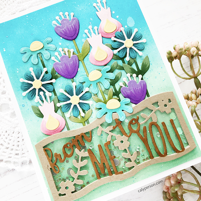 Spellbinders – Pop Up Garden – Caly Person
