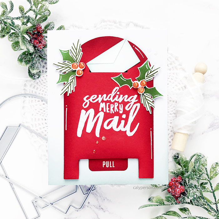 The Stamp Market – Merry Mail Gift Card Mailbox and Stitched Alphabet ...