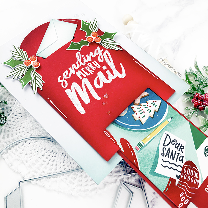 The Stamp Market – Merry Mail Gift Card Mailbox and Stitched Alphabet ...