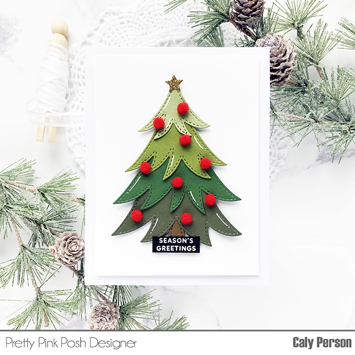 Pretty Pink Posh – Layered Tree – Caly Person