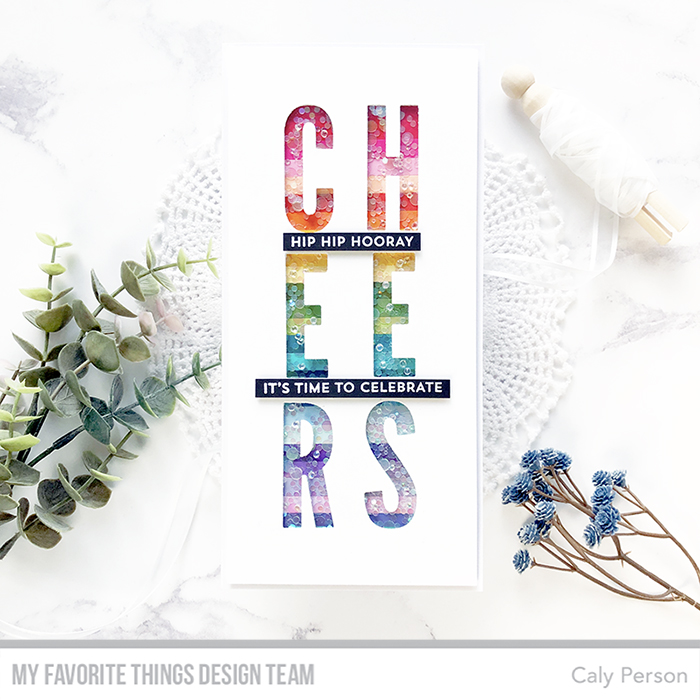 My Favorite Things – Cheers Birthday Challenge – Caly Person