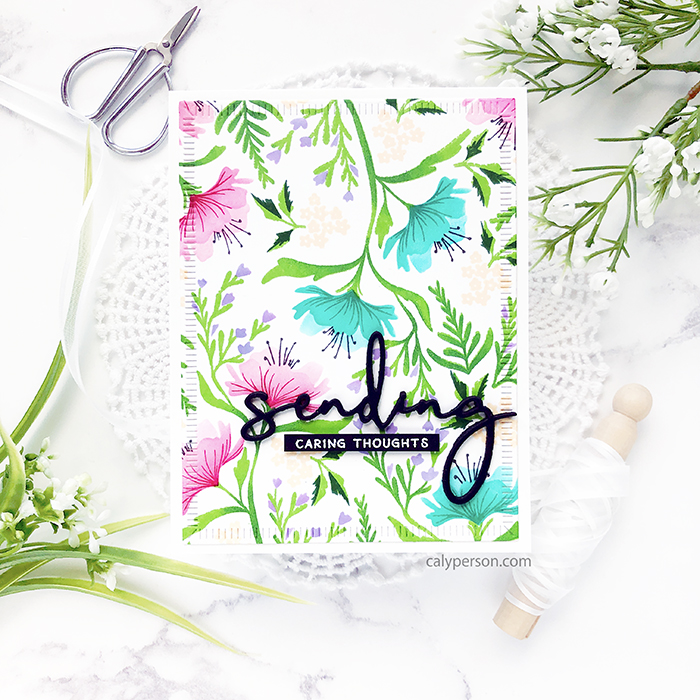 The Greetery – Print Shop: Fresh Floral – Caly Person