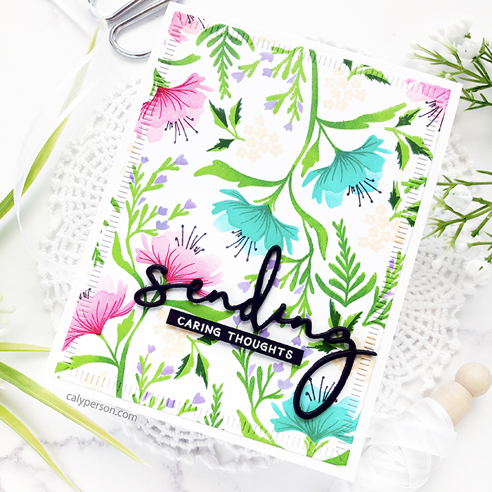 The Greetery – Print Shop: Fresh Floral – Caly Person