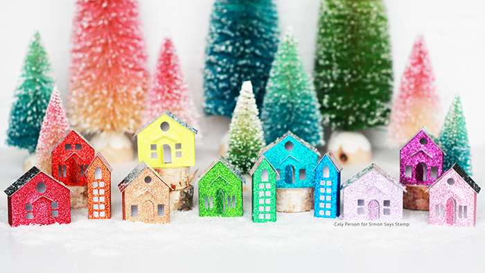 Tim Holtz – Rainbow Paper Village – Caly Person