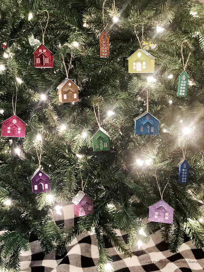 Tim Holtz – Rainbow Paper Village – Caly Person