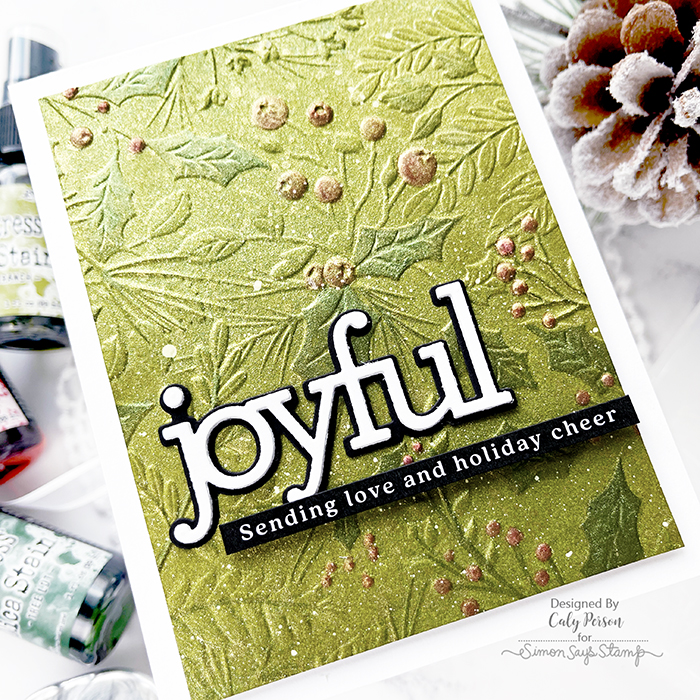 Tim Holtz/Ranger Holiday Distress Release – Caly Person