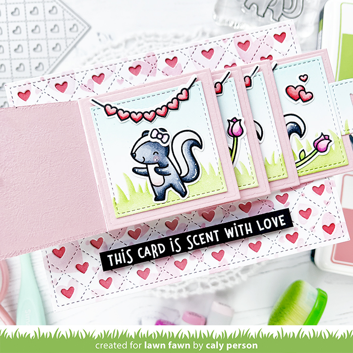 Lawn Fawn – Flippin’ Awesome Scent with Love – Caly Person