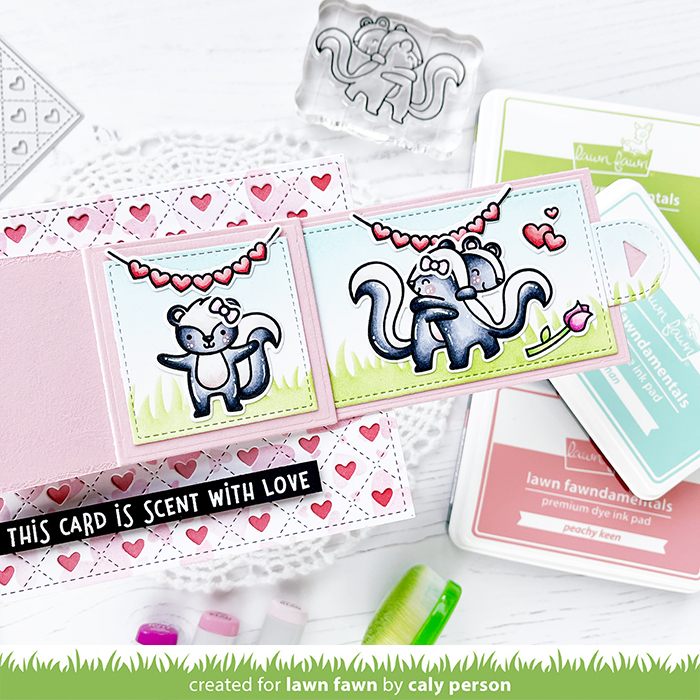 Lawn Fawn – Flippin’ Awesome Scent with Love – Caly Person