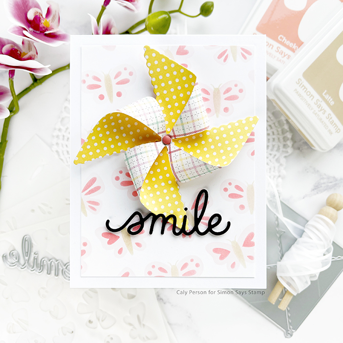 Pretty Pink Posh – 3D Pinwheels – Caly Person