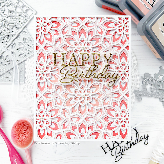 Birch Press Designs – Viola Plate Layer Birthday Card – Caly Person