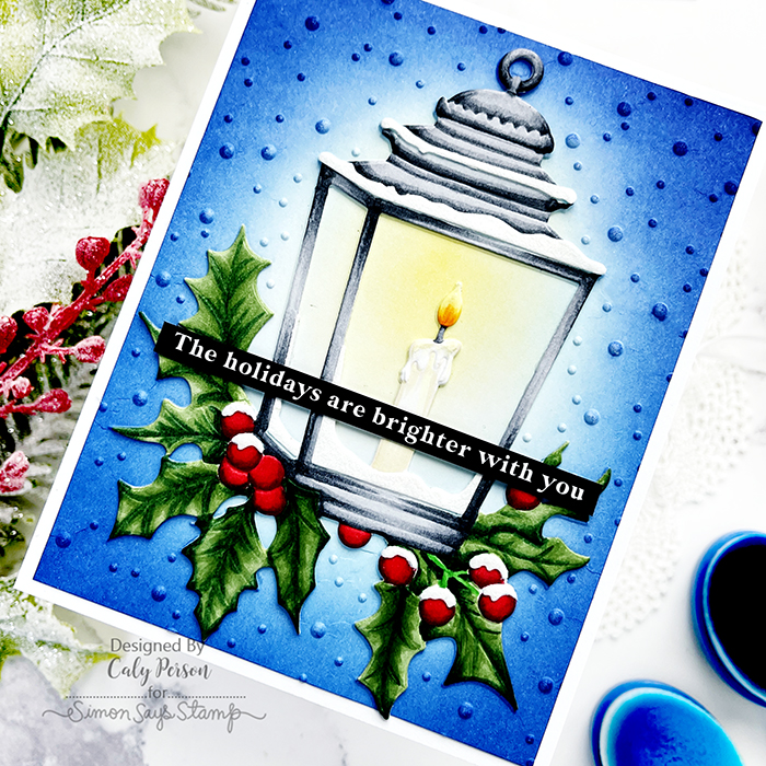 Simon Says Stamp – Holiday Sparkle Release Blog – Antique Lamp – Caly ...