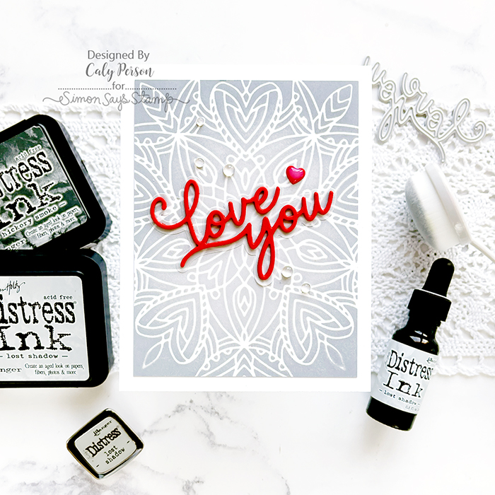 Tim Holtz – Distress Color Reveal – Lost Shadow – Caly Person