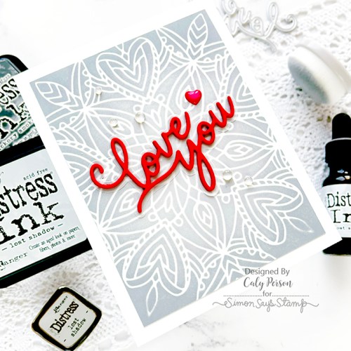 Tim Holtz – Distress Color Reveal – Lost Shadow – Caly Person