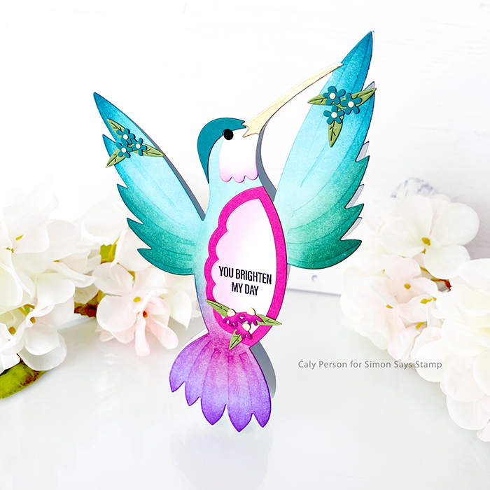 Spellbinders – Hummingbird release – Caly Person