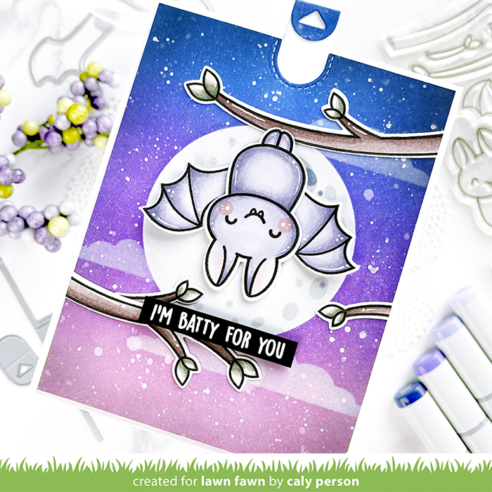 Lawn Fawn – Inspiration Week – Batty For You – Caly Person