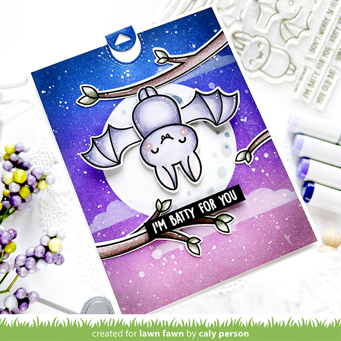 Lawn Fawn – Inspiration Week – Batty For You – Caly Person