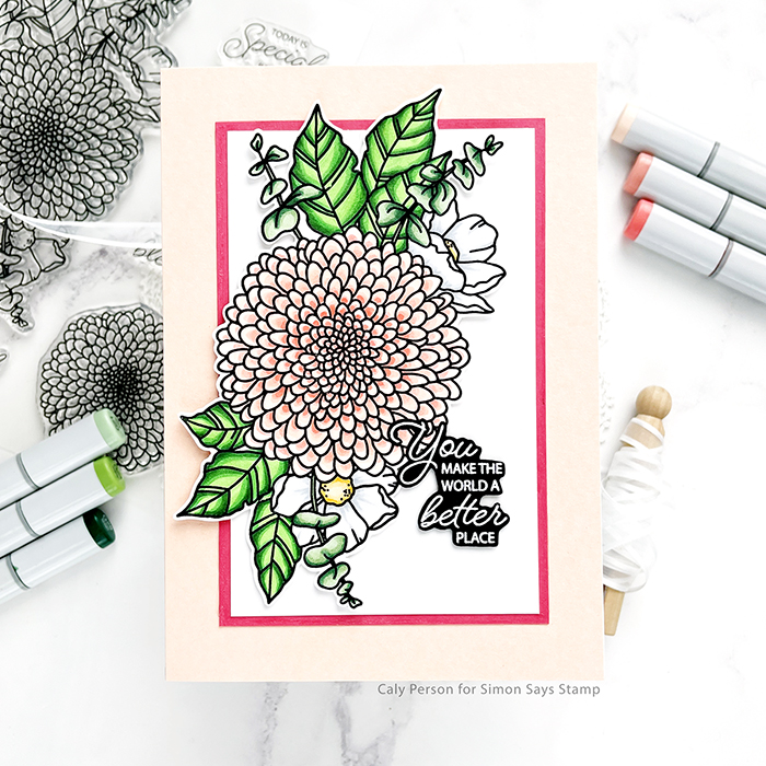 Gina K. Designs – Decorative Dahlia – Caly Person