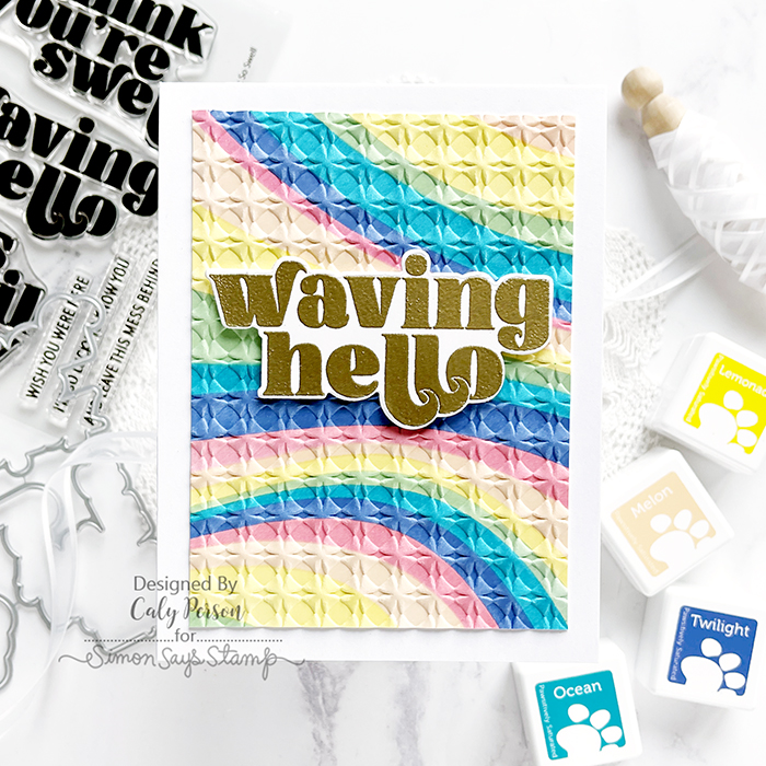 Simon Says Stamp – Lava Lamp – Caly Person