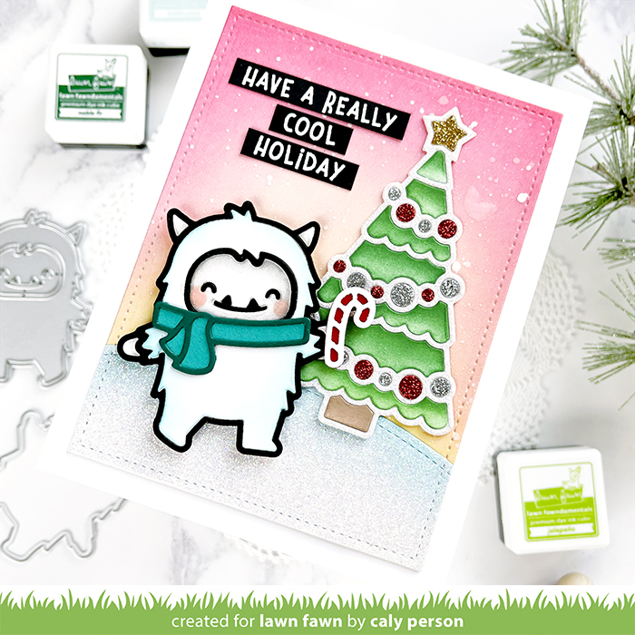 Lawn Fawn – Inspiration Week – Winter Yeti – Caly Person