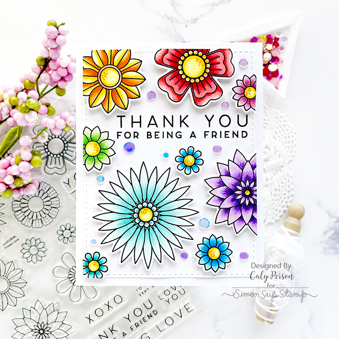 Simon Says Stamp – Flower Love – Caly Person