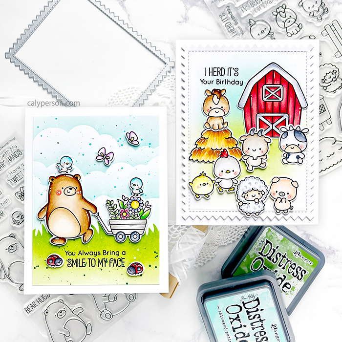 My Favorite Things – Barnyard Bunch and Bear Hugs – Caly Person