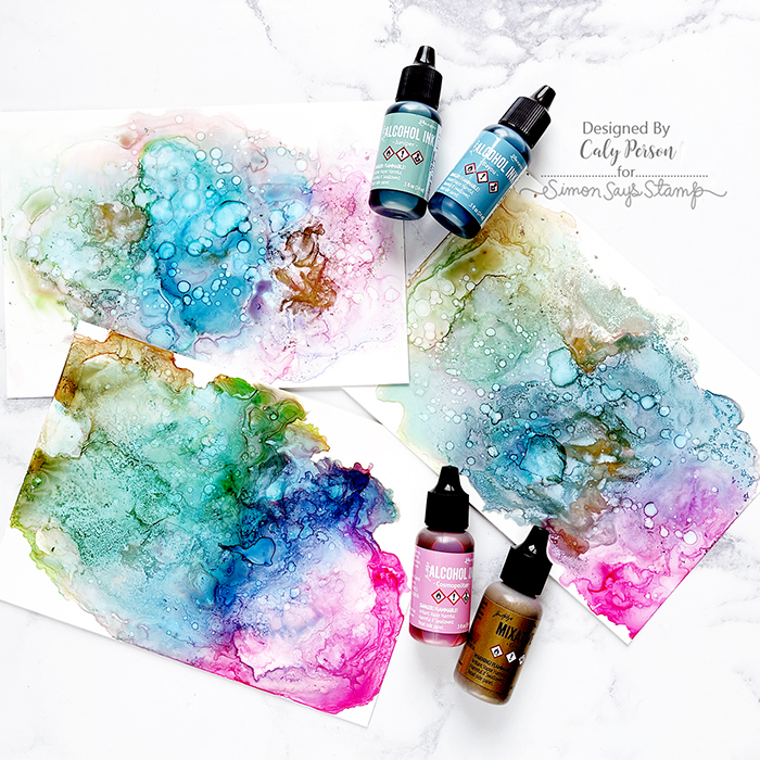 Tim Holtz – New Alcohol Ink Collection – Caly Person