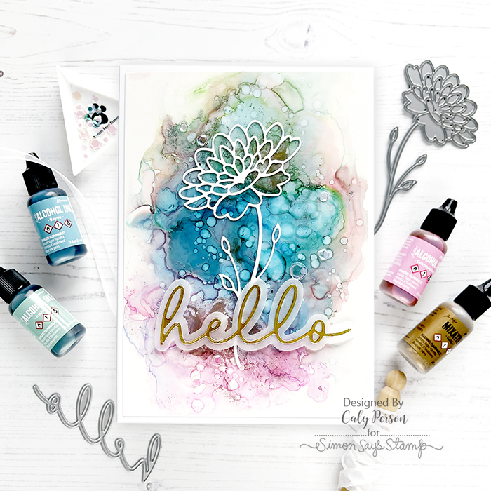 Tim Holtz – New Alcohol Ink Collection – Caly Person