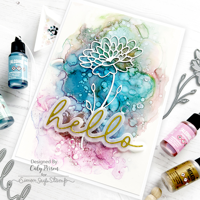 Tim Holtz – New Alcohol Ink Collection – Caly Person