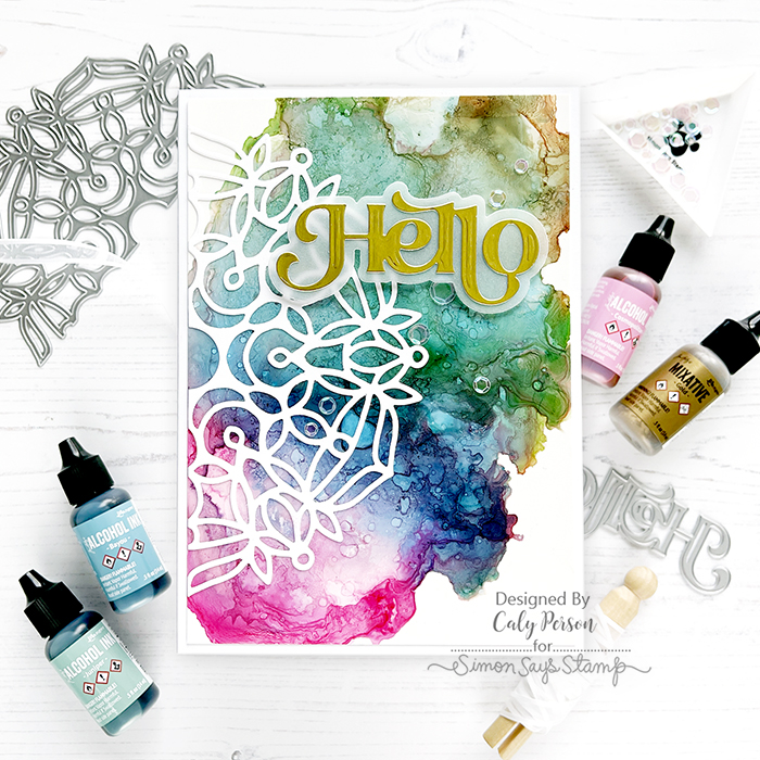 Tim Holtz – New Alcohol Ink Collection – Caly Person
