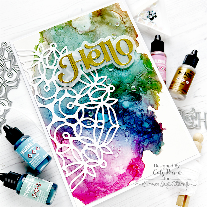 Tim Holtz – New Alcohol Ink Collection – Caly Person
