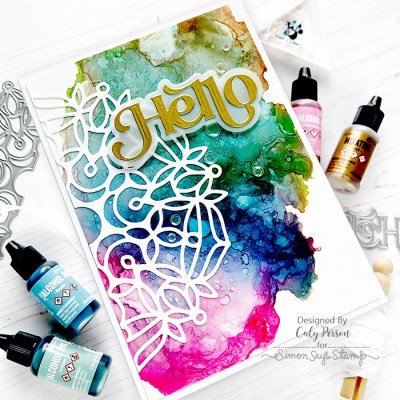 Tim Holtz – New Alcohol Ink Collection – Caly Person