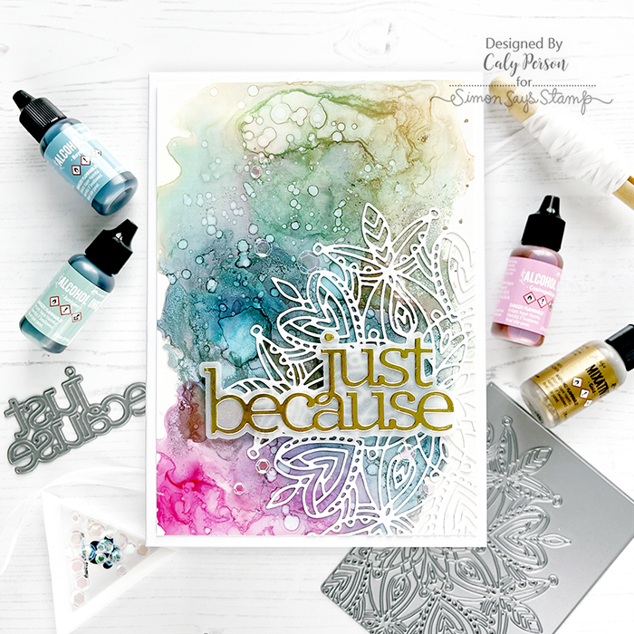 Tim Holtz – New Alcohol Ink Collection – Caly Person