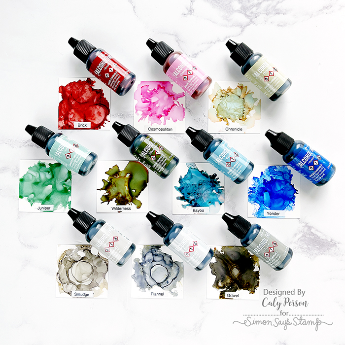 Tim Holtz – New Alcohol Ink Collection – Caly Person