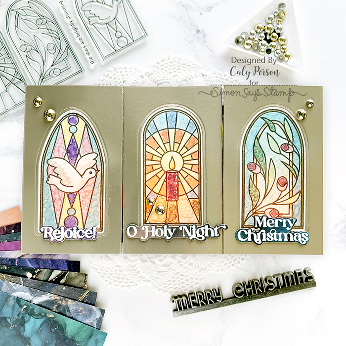 Simon Says Stamp – Limited Edition Stained Glass Christmas Religious ...