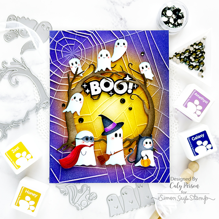 Simon Says Stamp – Trick or Treat Ghosts – Caly Person