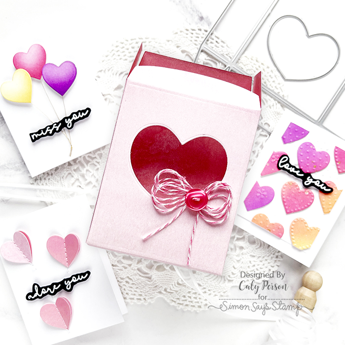 Simon Says Stamp – Sweetheart Boxes – Caly Person