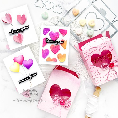 Simon Says Stamp – Sweetheart Boxes – Caly Person