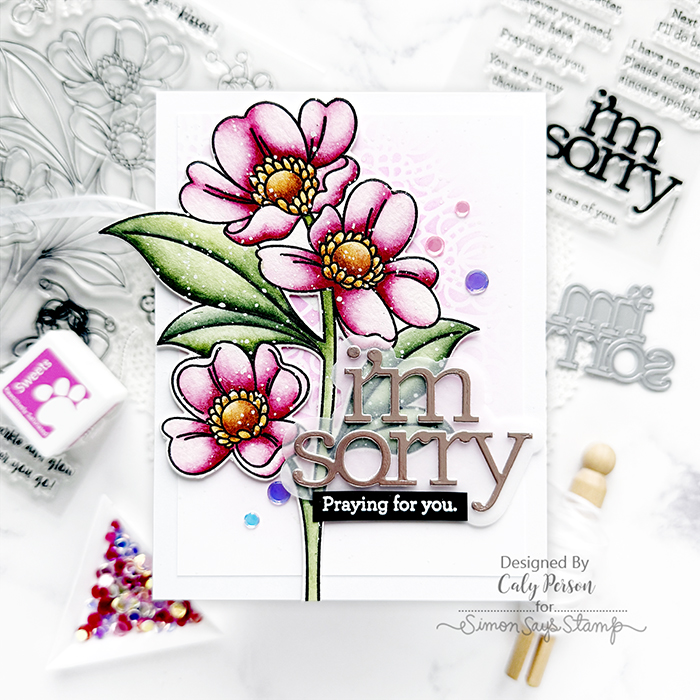 Simon Says Stamp – I’m Sorry – Caly Person