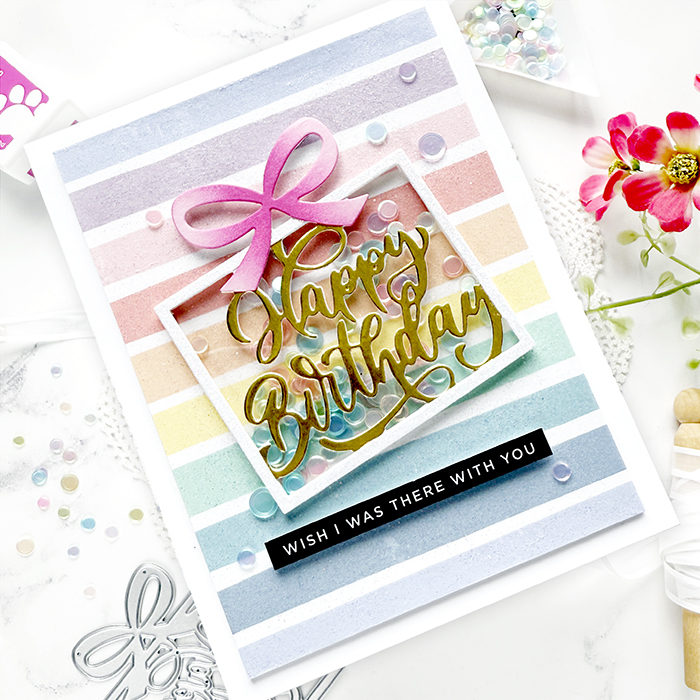 Simon Says Stamp/Gina K. Designs – Happy Birthday Present – Caly Person
